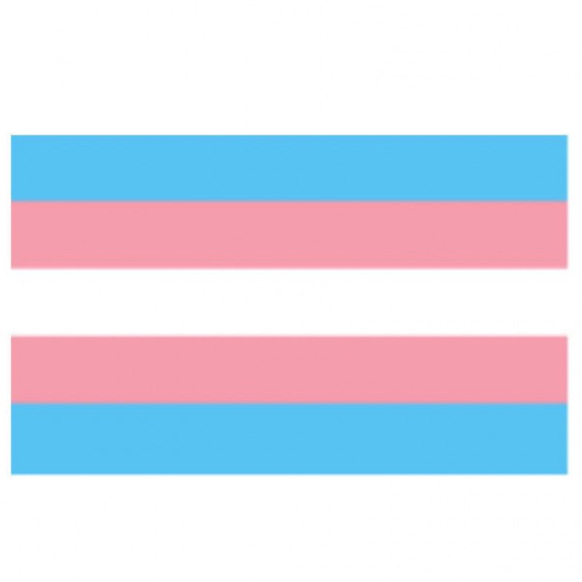 Aufkleber-Sticker - Transgender Pride-Flagge I 5 x 7,6-cm - PRIDE-KIO
